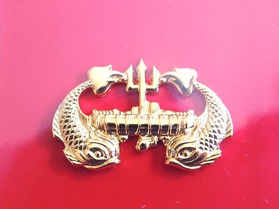 USN NAVY NAVAL SHIP SHORE SUB DEEP SUBMERGENCE FULL SIZE QUALIFICATION ...