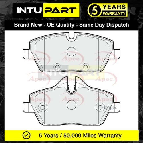 Fits BMW i3 2013- 0.6 Electric IntuPart Front Brake Pads Set ...