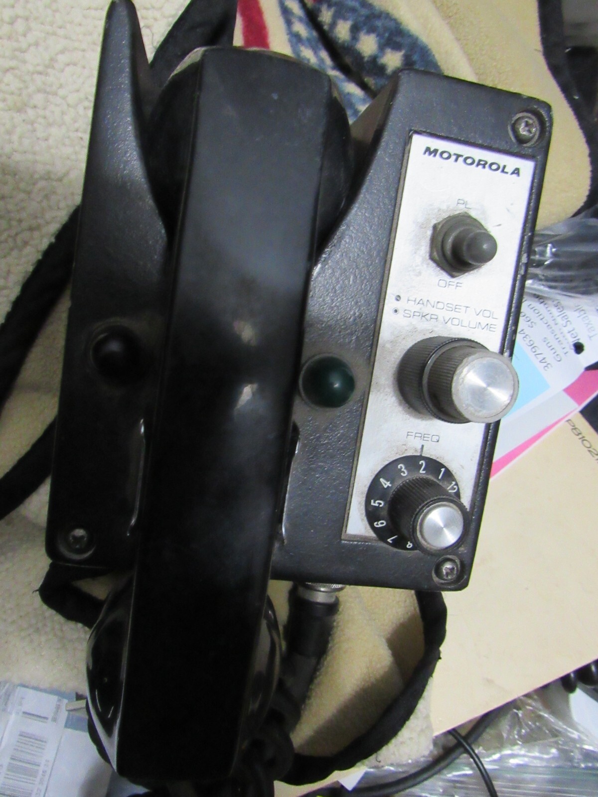 Vintage Motorola Control Head Ham Radio | eBay