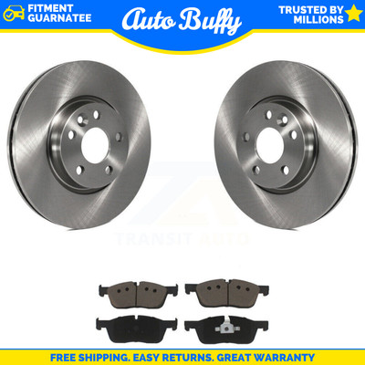 [Front] Disc Brake Rotors And Ceramic Pads Kit For Land Rover Range ...