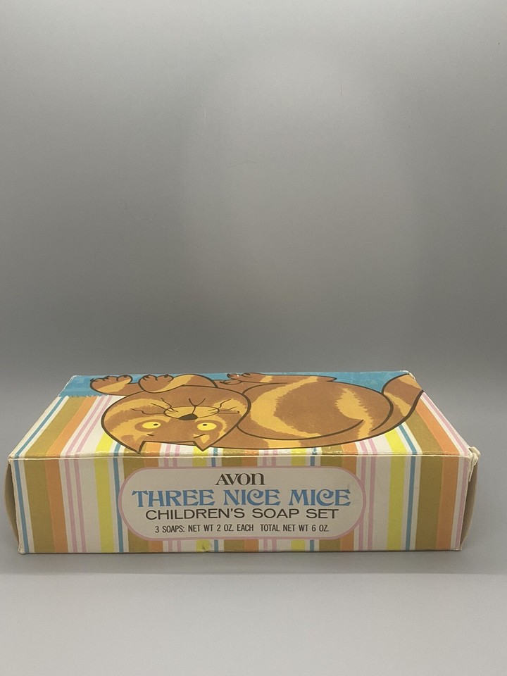 Three Nice Mice Children's Soap Set - In Original Packaging Vintage By ...