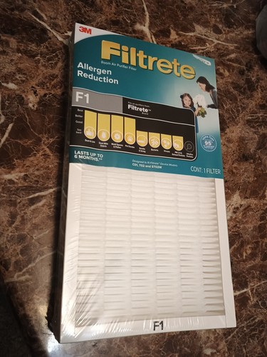 Filtrete True HEPA Allergen Reduction Room Air Purifier, Filter F1 ...