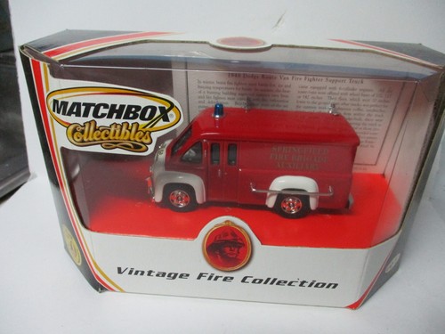 Matchbox Collectibles retail YFE Dodge Route Van "Springfield Fire ...