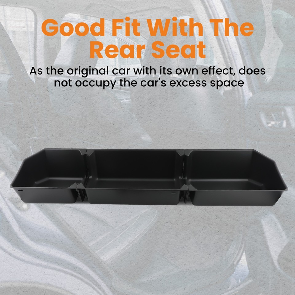 Rear Under seat storage cargo box For Ford F150 SuperCrew Cab & Crew ...