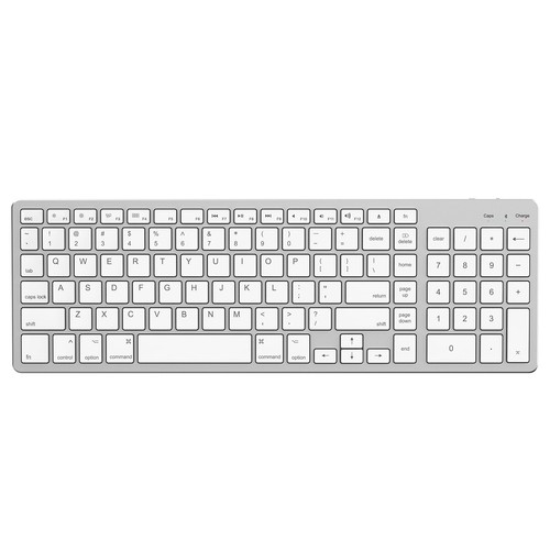 Wireless Bluetooth Keyboard for Apple Mac OS – US QWERTY Layout ...