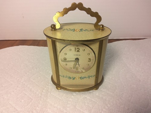 Vintage Semca Music Alarm Clock, 7 Jewels, See Video, Works | eBay