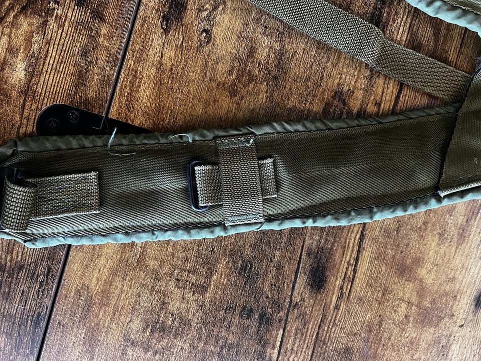USGI ALICE LC-2 Pistol Belt Y Suspenders Field Pack Butt Pack OD Green ...