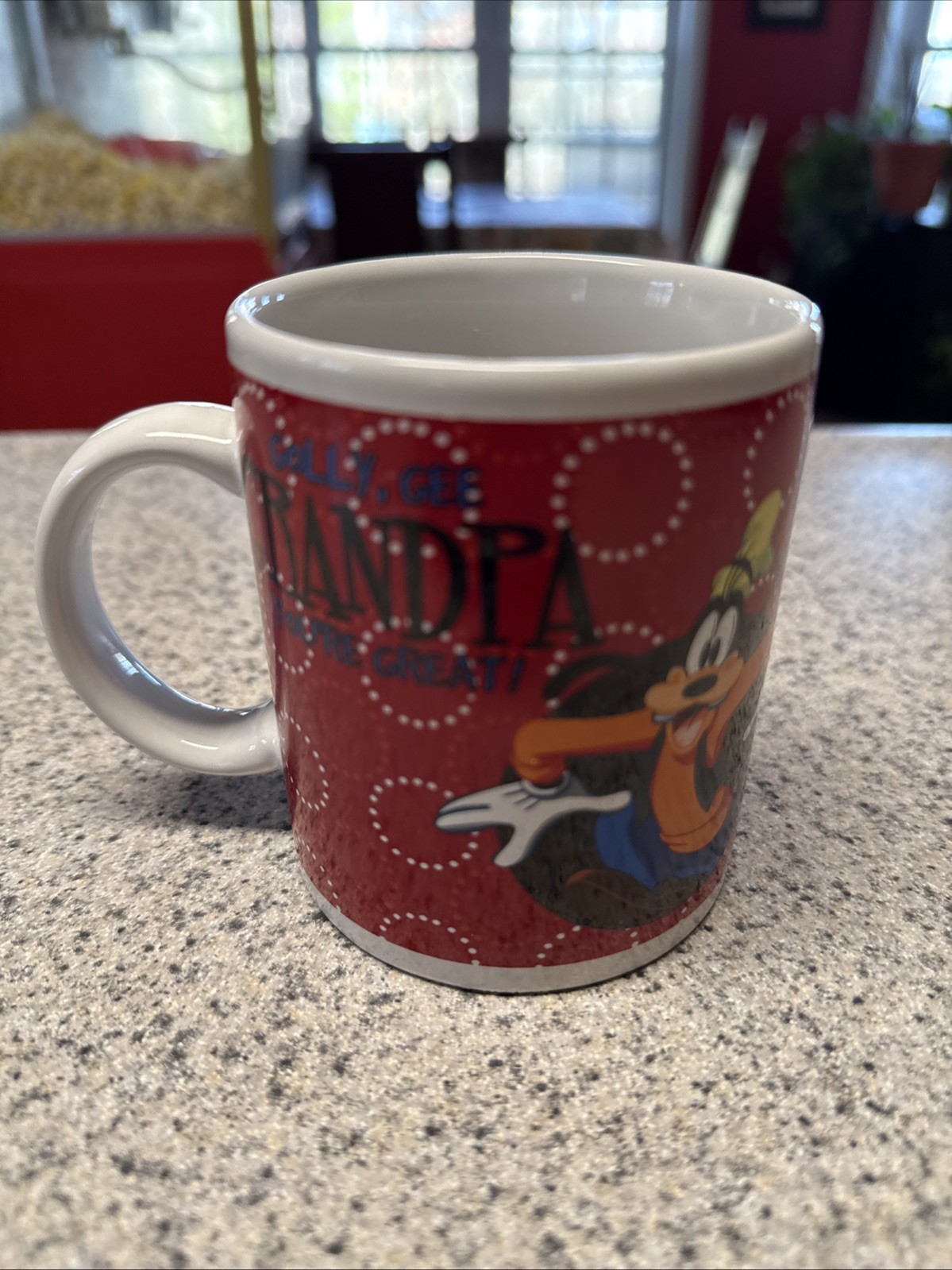 Disney Goofy Grandpa Cup | eBay