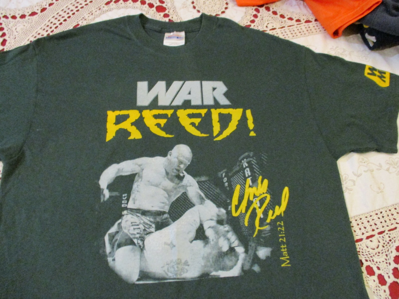 CHRIS "THE CELTIC TIGER " REED WAR REED MMA FIGHTER T… - Gem