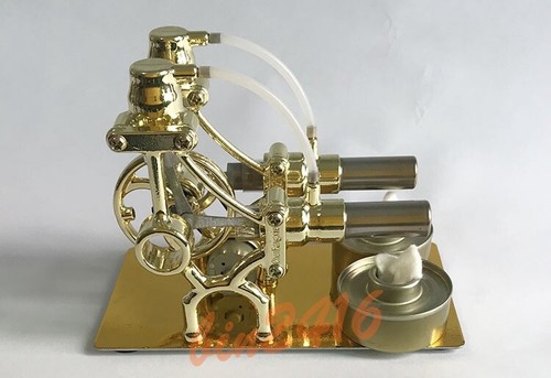 NEW Stirling Engine\Mini Alcohol Steam Engine\Stirling Engine kit two ...