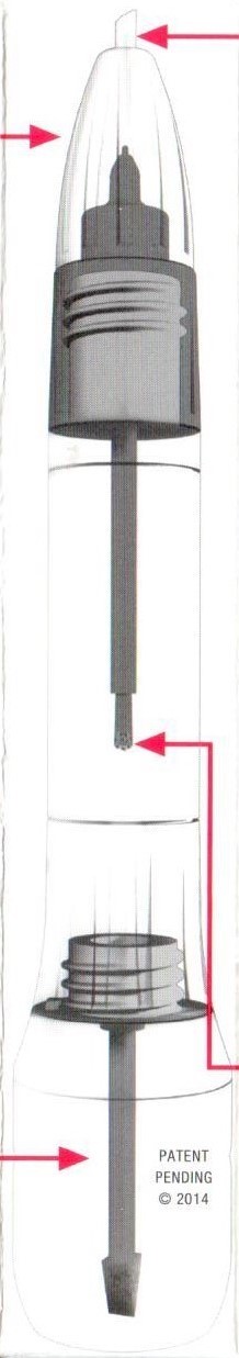 GM ACDelco 4 In 1 Crystal Claret Lacquer Touch-Up Paint 89U GBE WA505Q ...