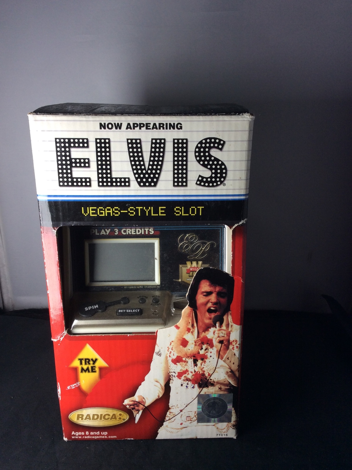 Radica Elvis Presley Vegas Style Slot Machine Game * Collectible 2000 ...