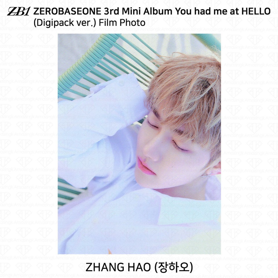 ZEROBASEONE ZB1 3rd Mini Album You had me at HELLO Official Photocard ...