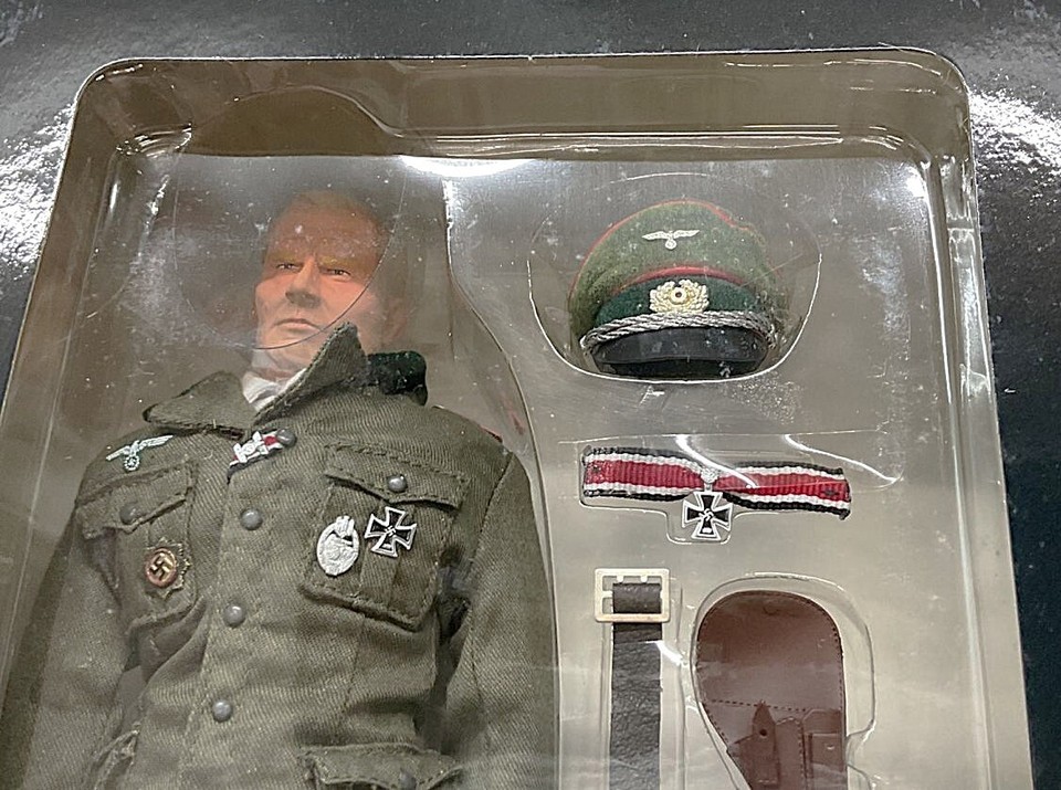 WWII DRAGON German Tank Unit Commander Colonel Hessler Ardennes 1944 1/ ...