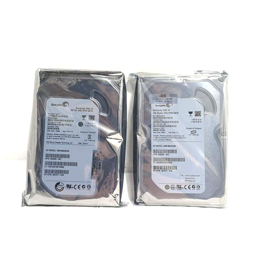 Set of 2 Seagate Barracuda 7200RPM 160GB Hardrives ST3160815AS ...