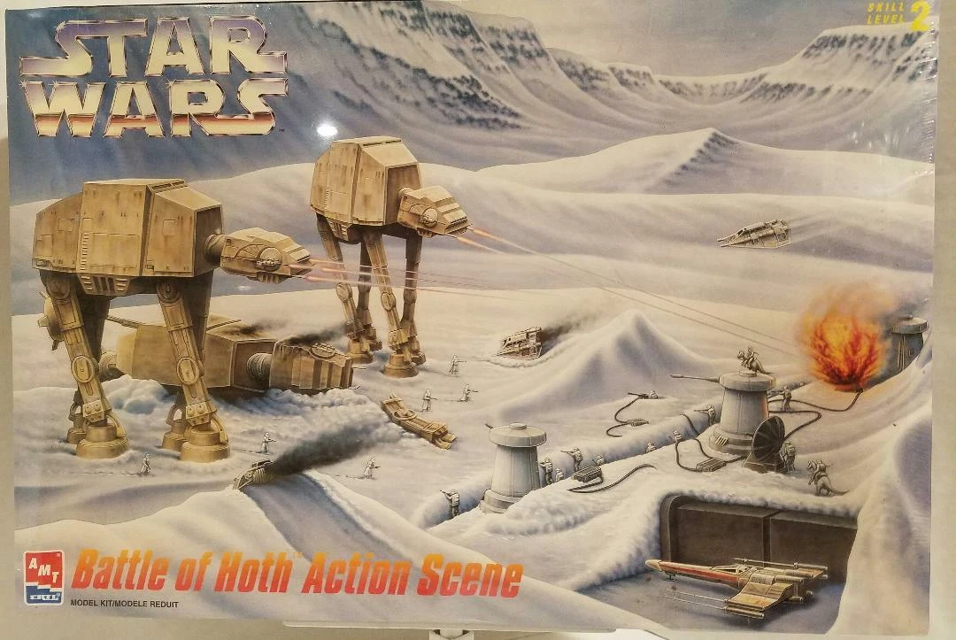 Star Wars Hoth Battle Scene