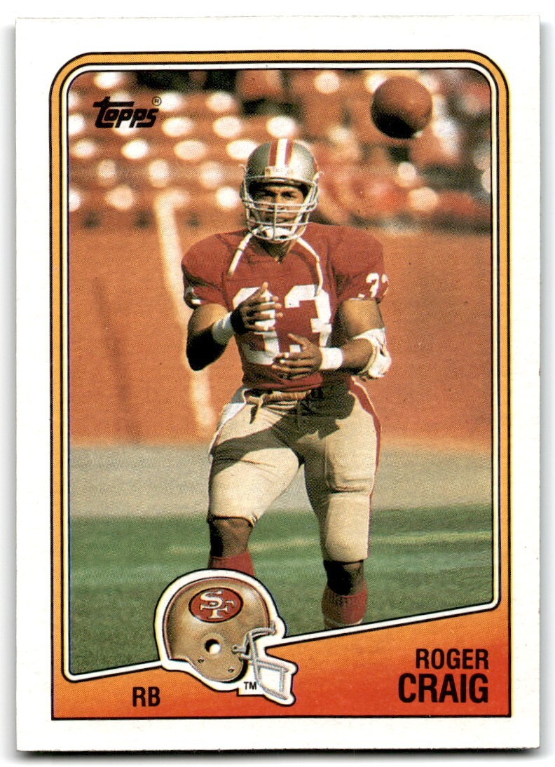 1988 Topps Roger Craig Football Cards #40 | eBay