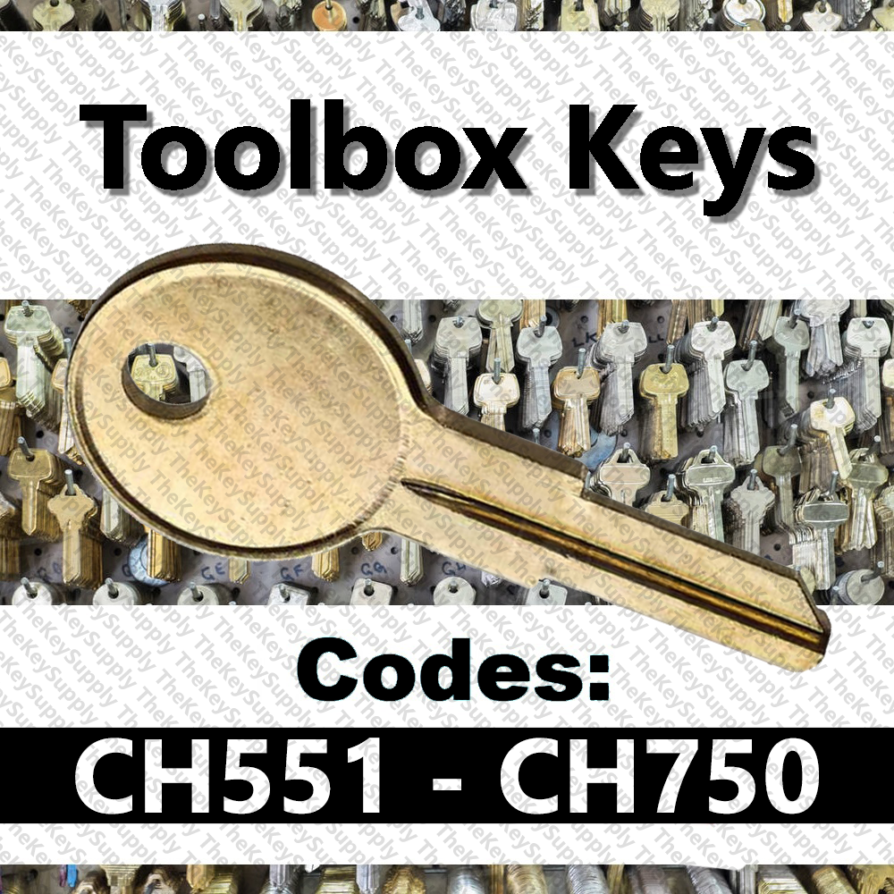 Toolbox Key Cut to Your Code CH551 - CH750 | eBay