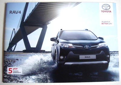 Toyota . Rav 4 . Toyota Rav4 . July 2015 Sales Brochure | eBay