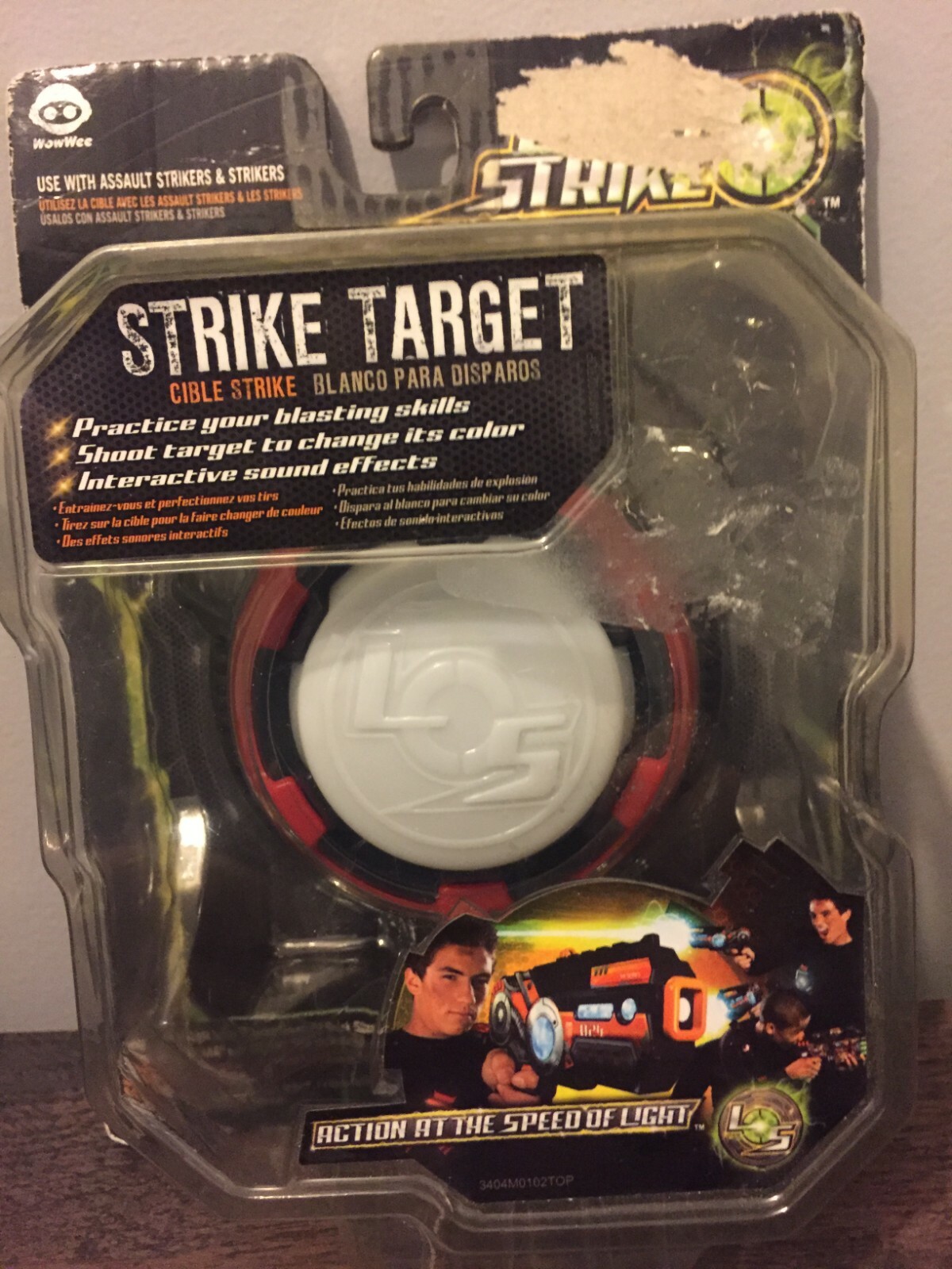 NIB**Wowwee Light Strike Game Laser Tag Target*Use with Assault ...
