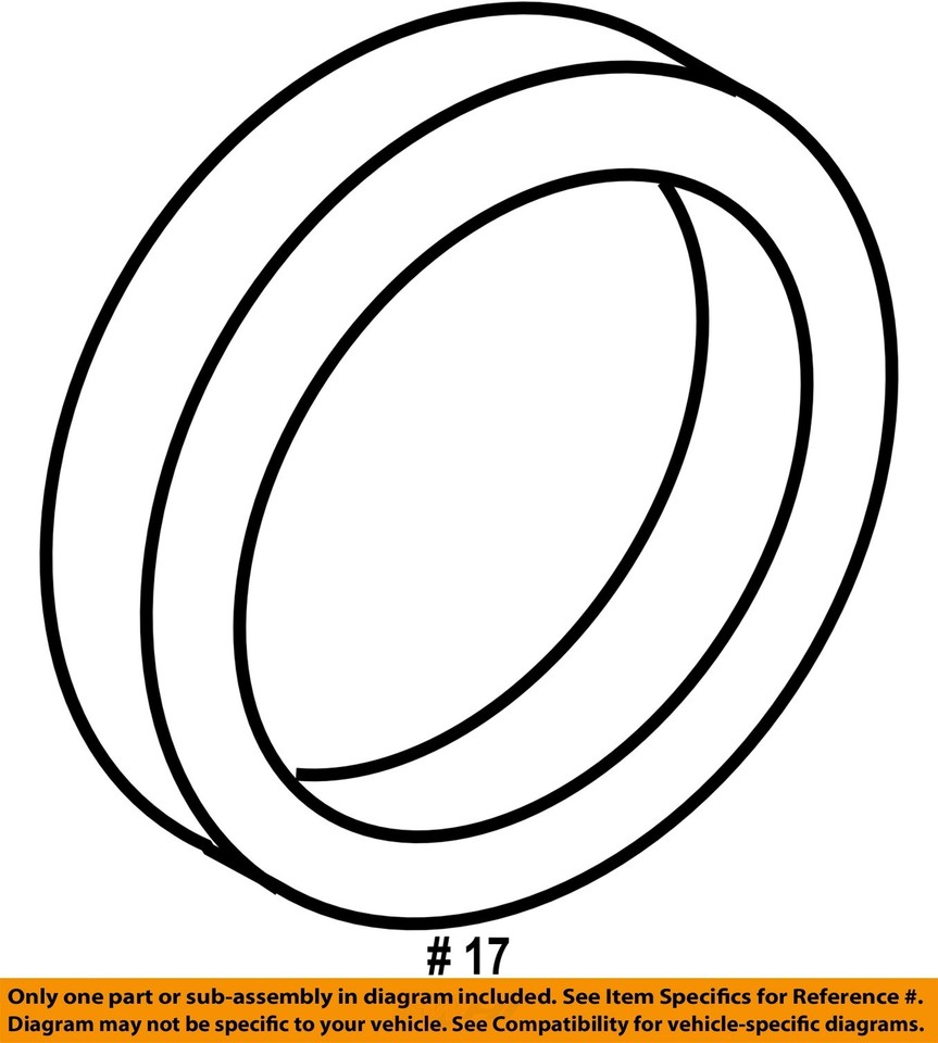 GM OEM 03-24 Acadia Limited Engine Engine Parts-Drain Plug Seal ...