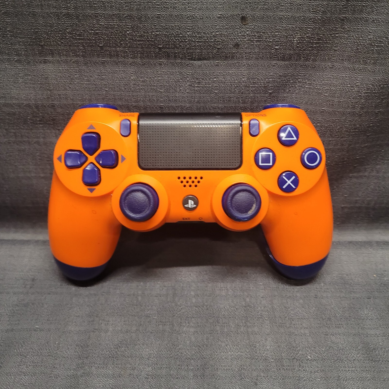 Official Sony PlayStation Dualshock 4 Controller Sunset Orange Blue