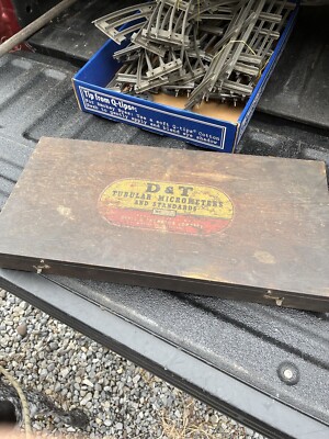 DAVIS & THOMPSON CO MILWAUKEE TUBULAR MICROMETER 30-36” BOX ONLY | eBay