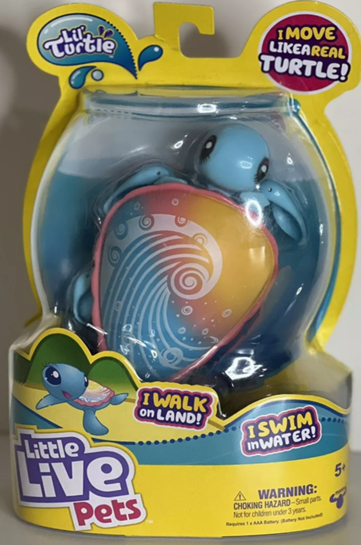 Little Live Pets Rip Swirl Lil' Turtle -Moves Like a Real Turtle - I ...