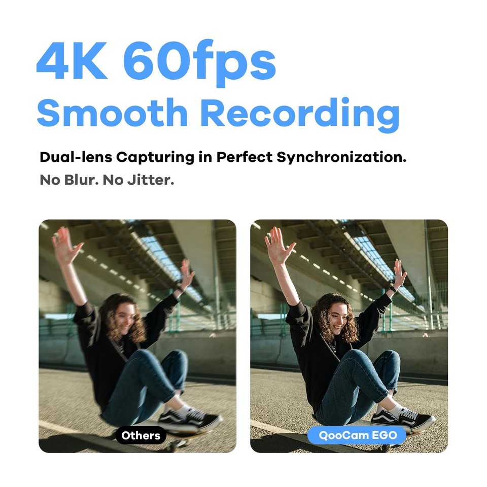 Kandao QooCam EGO 3D Stereo Cinema Camera 24MP/8K Photos/4K 60FPS KIT ...