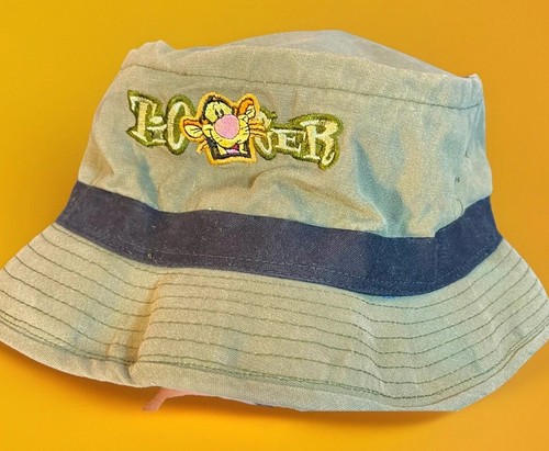 Vintage Y2K Disney World 🌎 Tigger embroidered bucket hat adult OSFM EUC ...