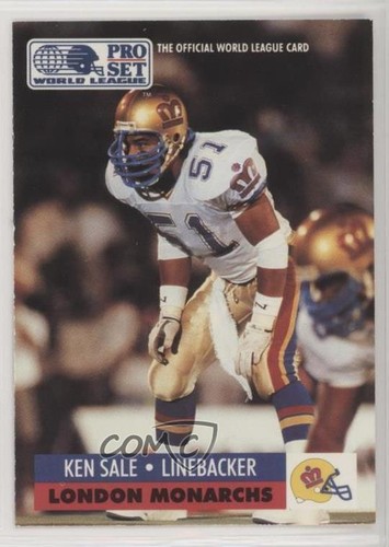 1991 Pro Set WLAF Ken Sale #85 | eBay