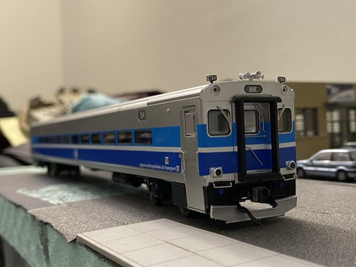Ho Scale Rapido AMT Montreal Comet 3 Car Set Cab/Coach/Coach #704,#734 ...