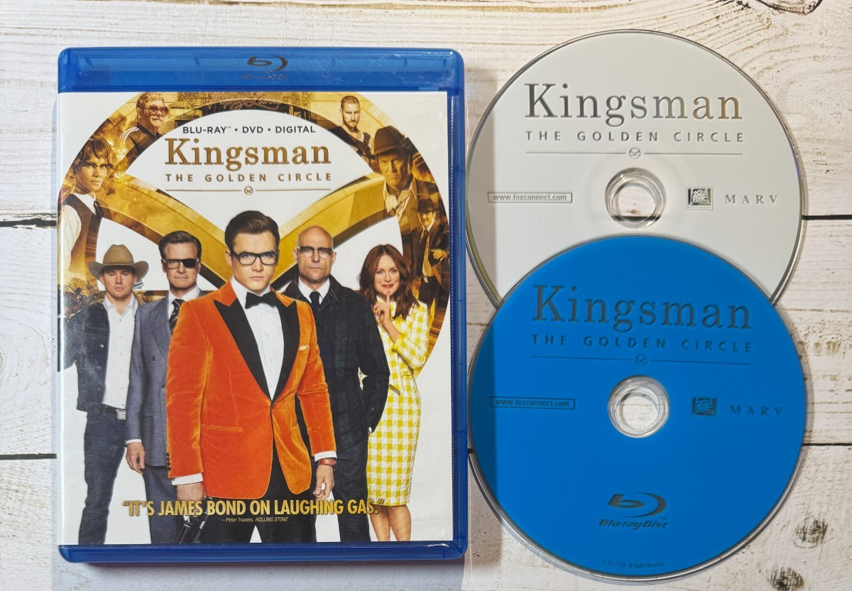 Kingsman 2: The Golden Circle (Blu-ray DVD Combo 2-Disc Set 2017) | eBay