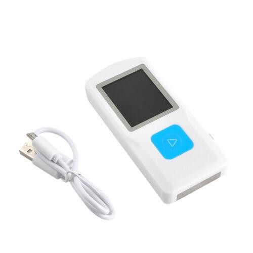 Portable Handheld ECG Monitor Bluetooth USB Accurate Heartbeat Tracker ...