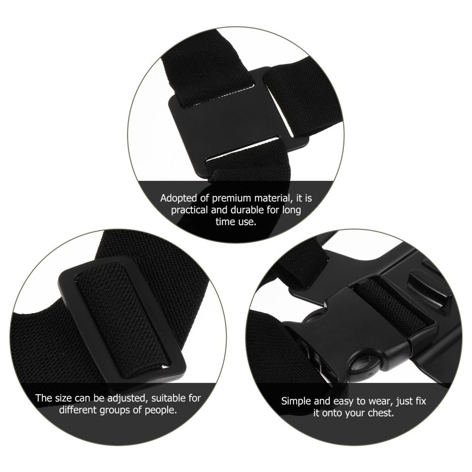 Cell Phone Chest Harness Action Camera Quick-release Strap Adjustable ...