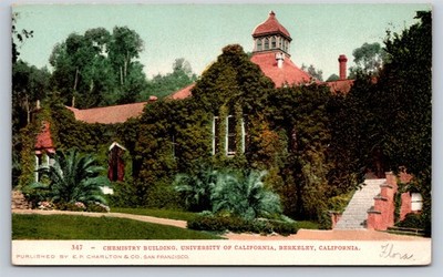 Postcard University of California Berkeley Chemistry Building BA6 | eBay