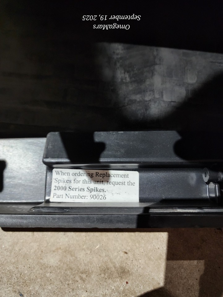 Stinger Spike strip Model 90200 Tire Deflation Federal Signal 15.5 ...