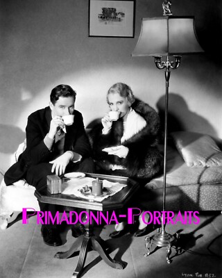 BEBE DANIELS & BEN LYONS 8x10 Lab Photo 1930s Mr. & Mrs. Married Couple ...