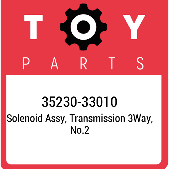 35230-33010 Toyota Solenoid assy, transmission 3way, no.2 3523033010 ...