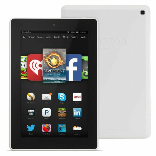 Amazon Fire HD 7 (4th Generation) 8GB, Wi-Fi, 7in - White for sale ...
