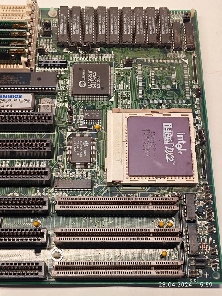 Socket 3 SET ECS UC4913 Rev 2.0 Motherboard VESA ISA CPU & 4 MB RAM + Bonus | eBay