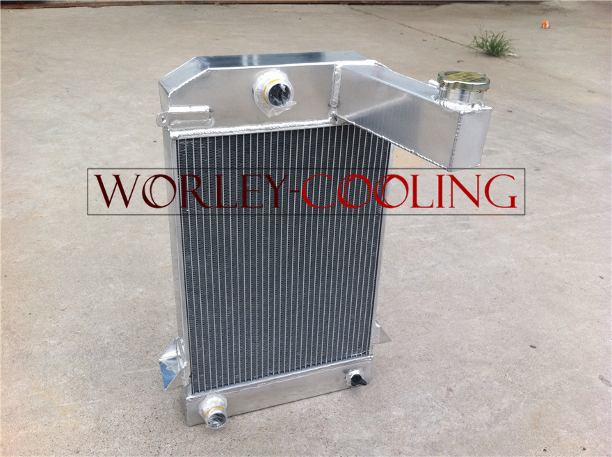 3Row 62mm Aluminum Radiator FOR TRIUMPH TR2 / TR3 / TR3A / TR3B LONG ...