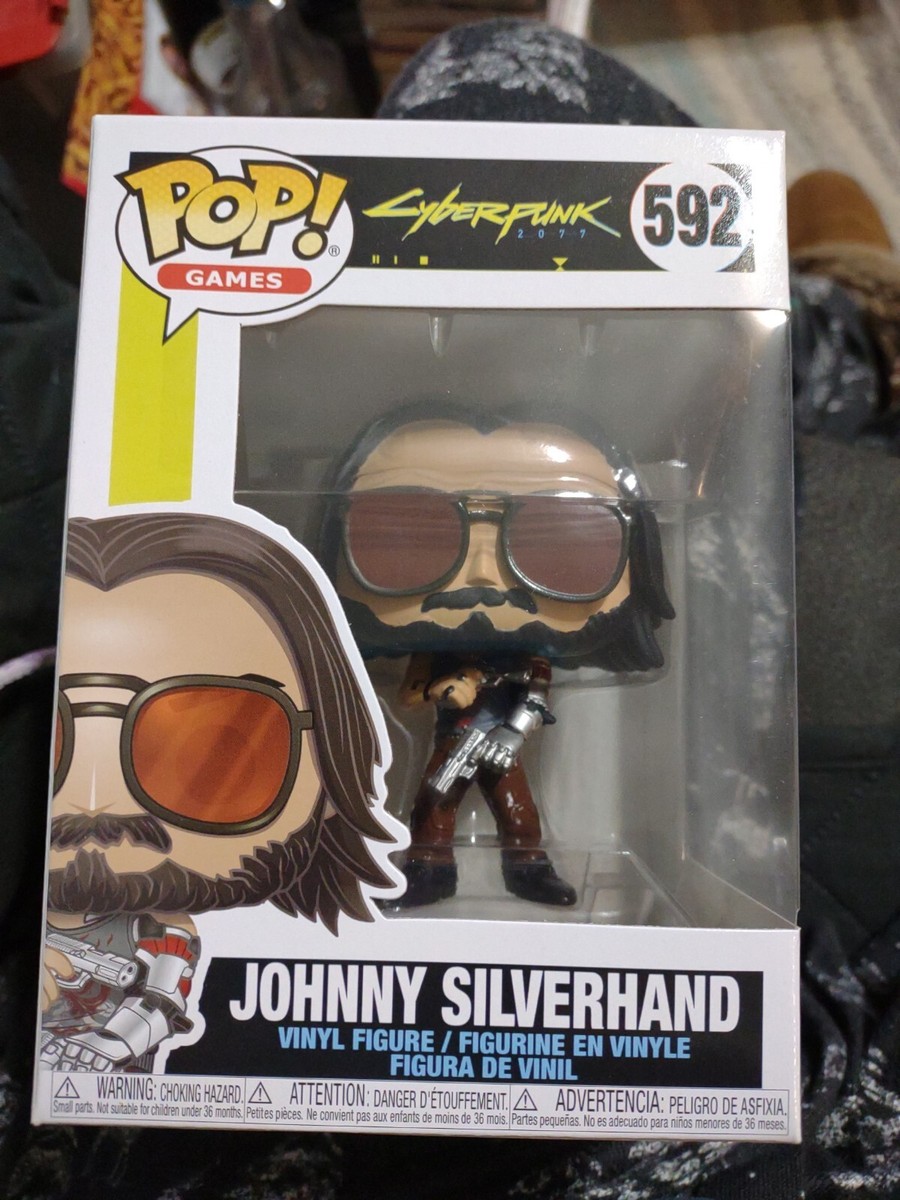 Funko Pop! Jogos: Cyberpunk 2077 - Johnny Silverhand 2, Multicolor ...