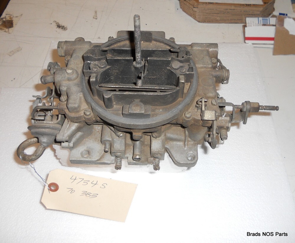 Good used OEM Mopar 1970 Plymouth RR Cuda Dodge R/T 383 CARTER AVS ...