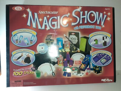 Ideal 100-Trick Spectacular Magic Show Suitcase 791068228931| eBay