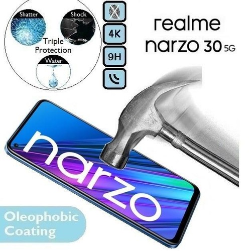 100% Genuine Tempered Glass 9H Screen Protector (RMX3242) For Realme ...