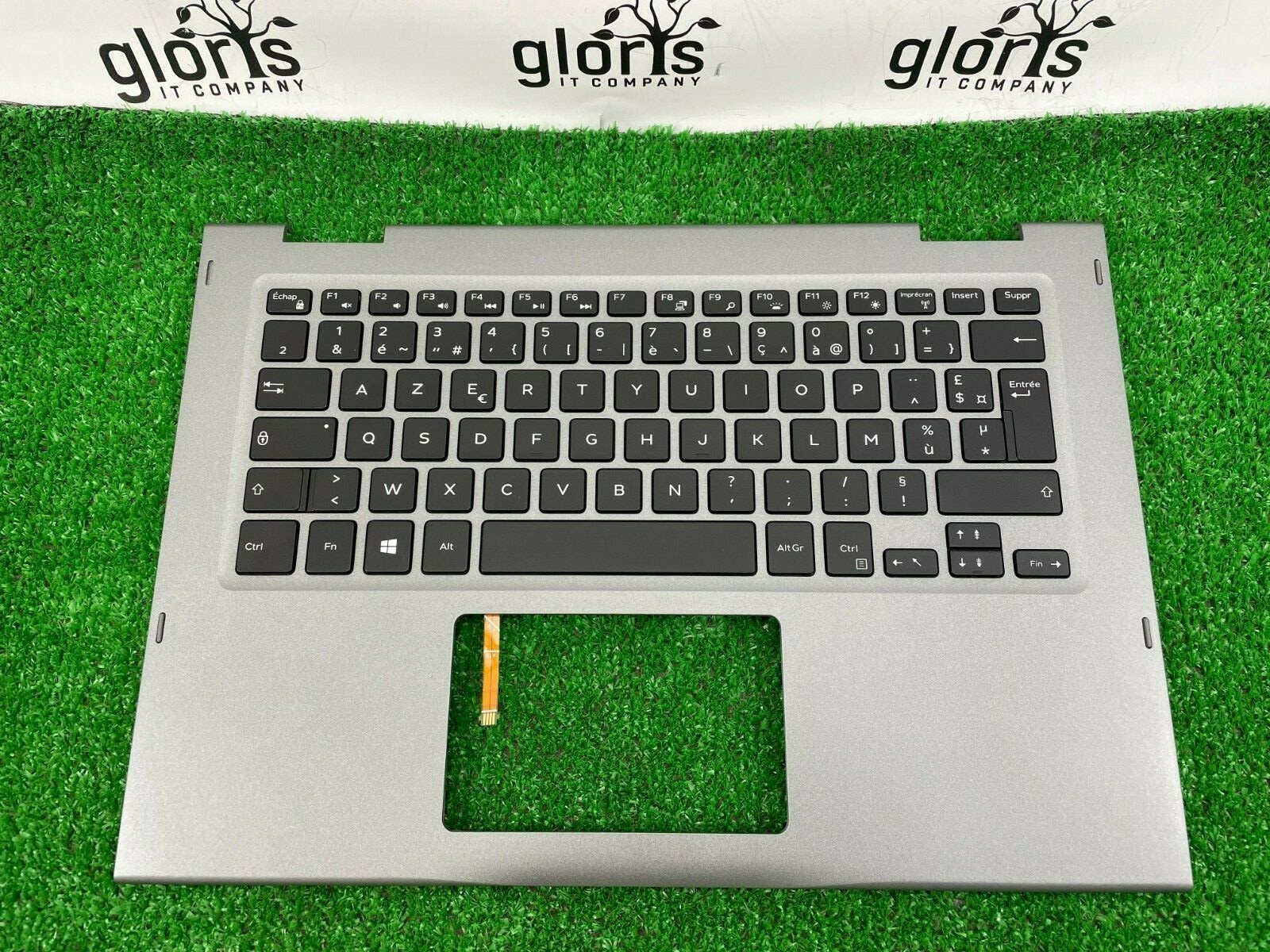 Used Genuine Dell Inspiron 13 5368 5378 Palmrest FR Keyboard BCL AZERTY ...