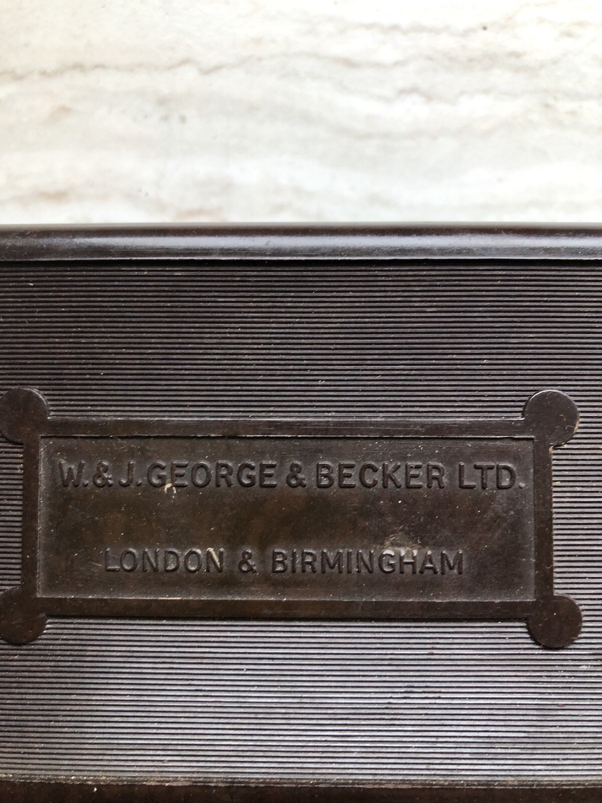 W & J George Becker Ltd Bakerlite Boxed Brass Weights | eBay UK