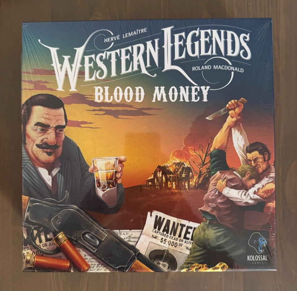 Western Legends Board Game Expansions & Upgrades Kickstarter NEW OOP | eBay