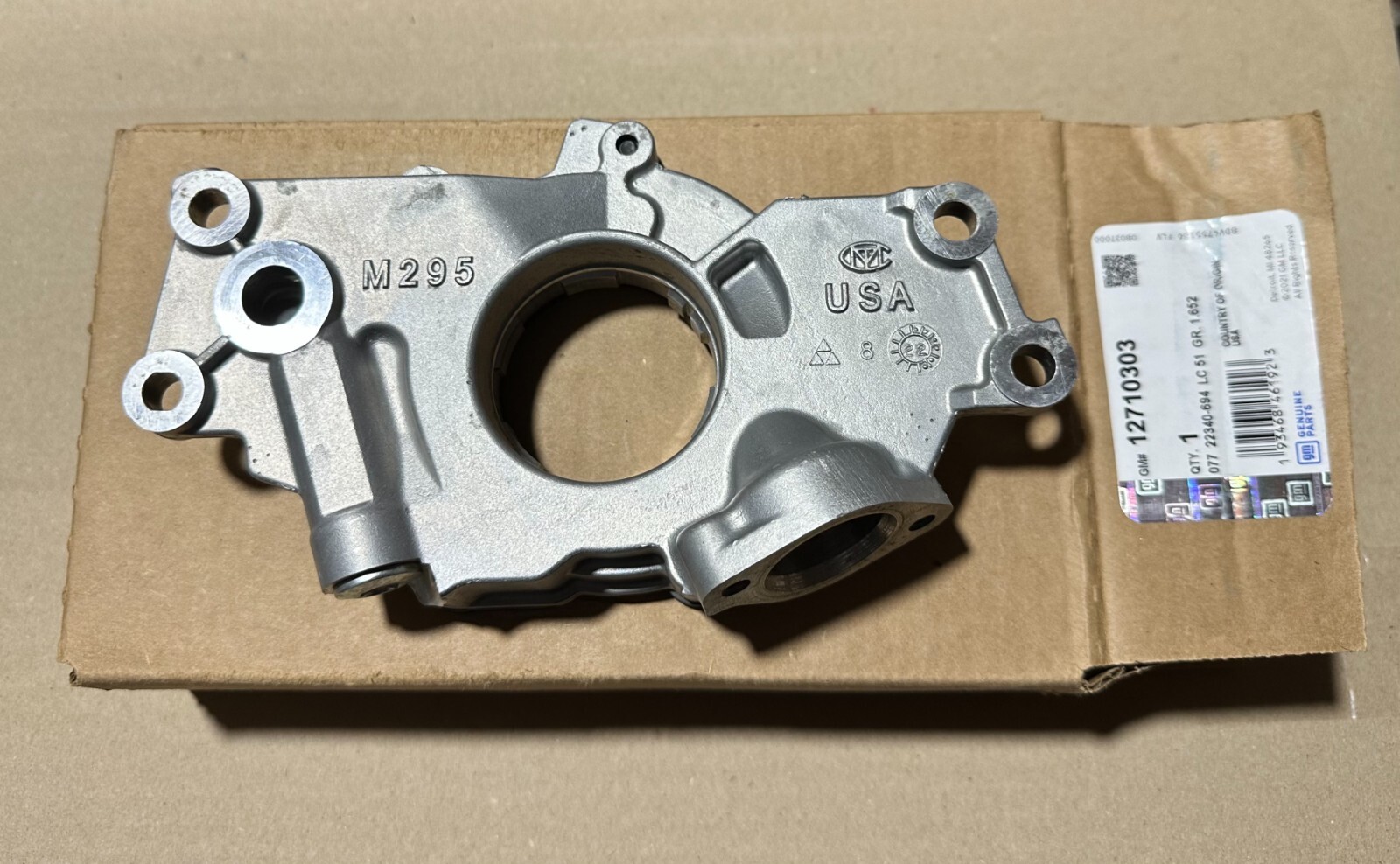 GENUINE HOLDEN VT VX VY VZ COMMODORE CALAIS SS OIL PUMP & ORING LS1 5 ...